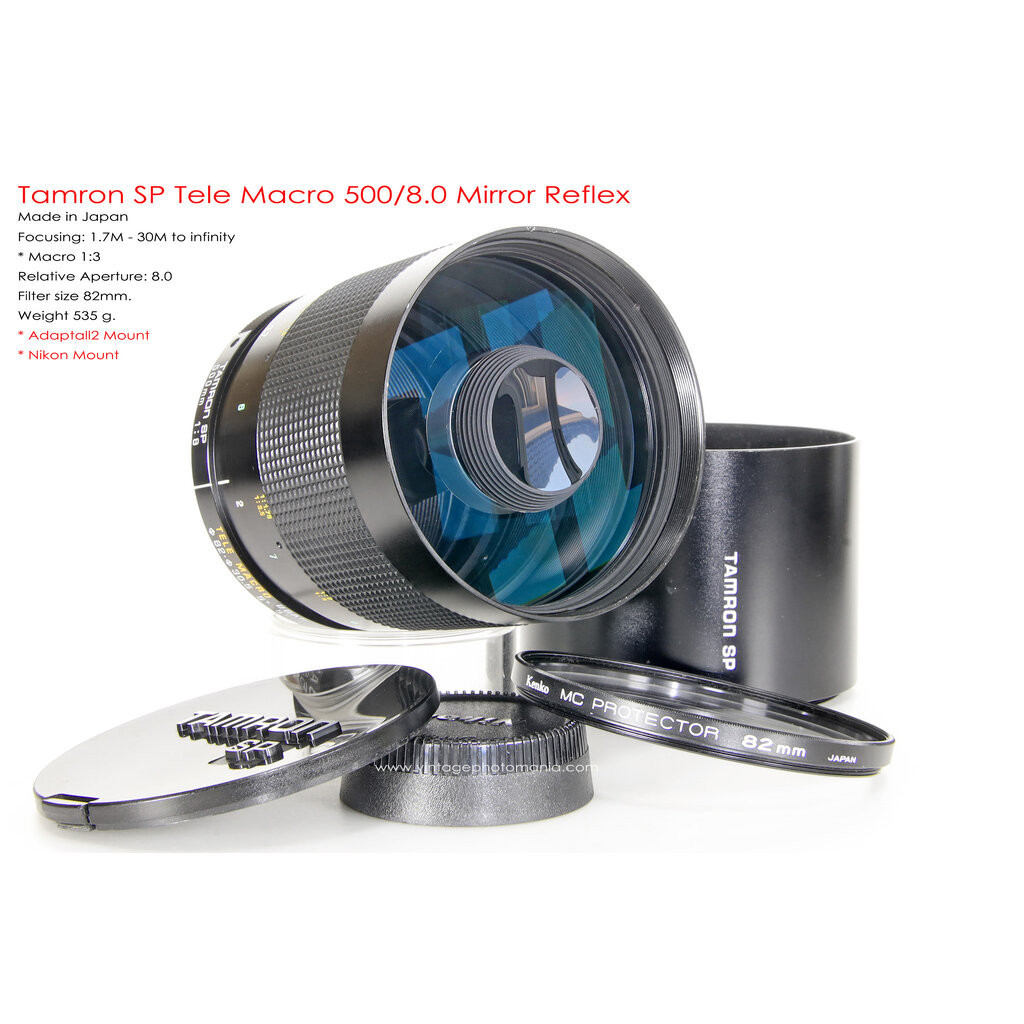 Tamron SP Tele Macro BBAR MC 500/8.0 Mirror Reflex | Shopee Thailand