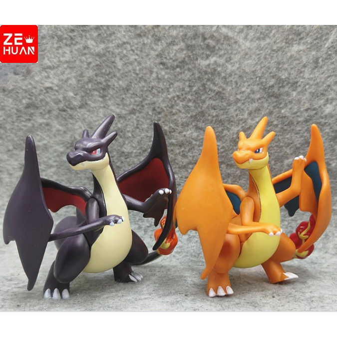 โมเดลตุ๊กตาฟิกเกอร์ Pokemon Pikachu Mega Charizard X&Y ขนาด 8 ซม. ของ ...
