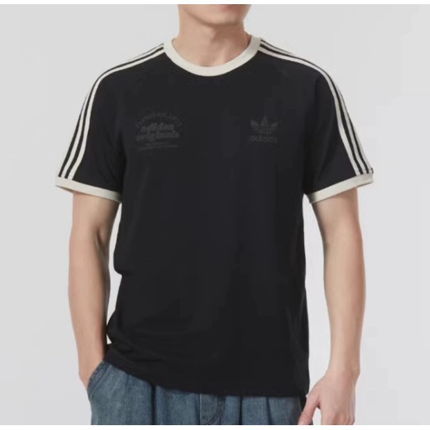 Adidas เสื้อยืดลําลอง แขนสั้น สไตล์สปอร์ต สําหรับผู้ชาย IU0217 | Shopee ...