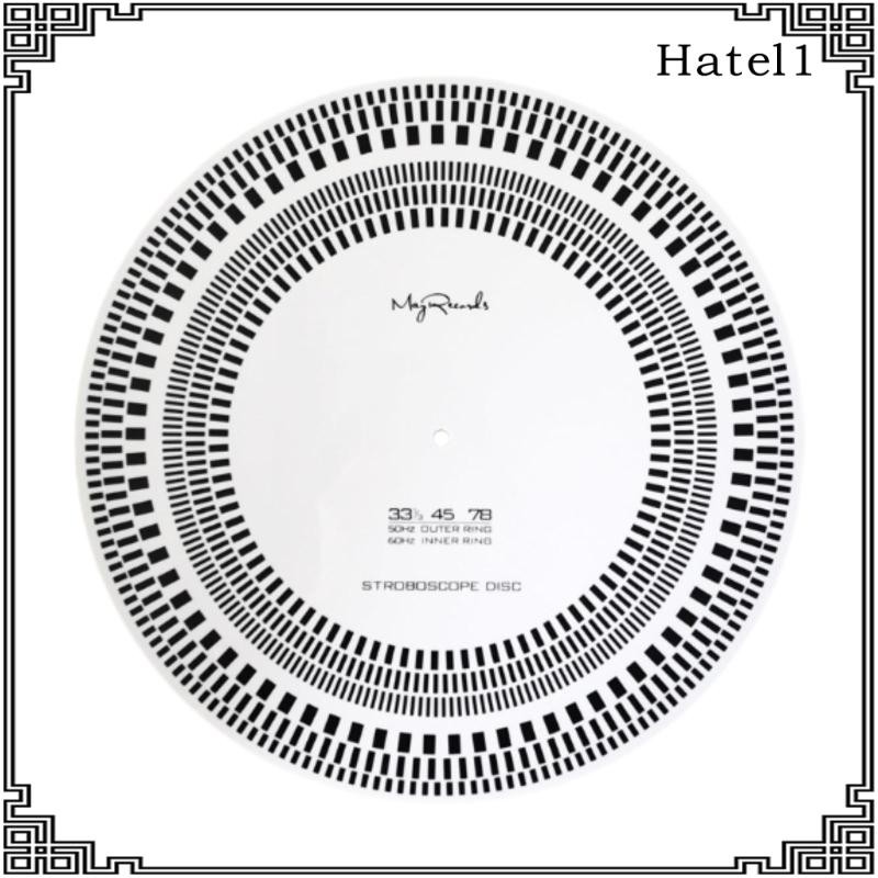 [Hatel] เครื่องวัดวามเร็วไวนิล Profesional Strobe Disc เครื่องมือสอบ ...