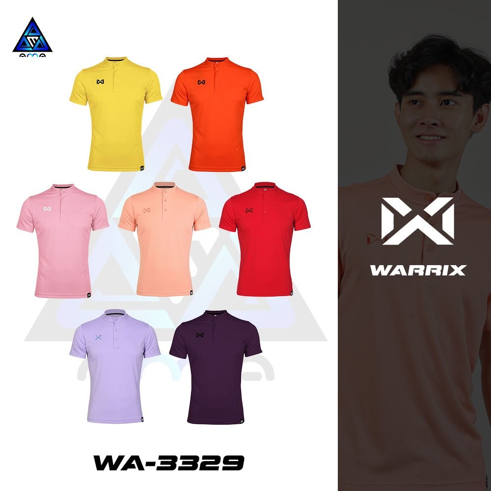 SS เสื้อ WARRIX รุ่น BUBBLE II รหัส WA-3329 วาริกซ์ เสื้อโปโล WARRIX ชายและหญิง ชุด 2 ของแท้100% ...