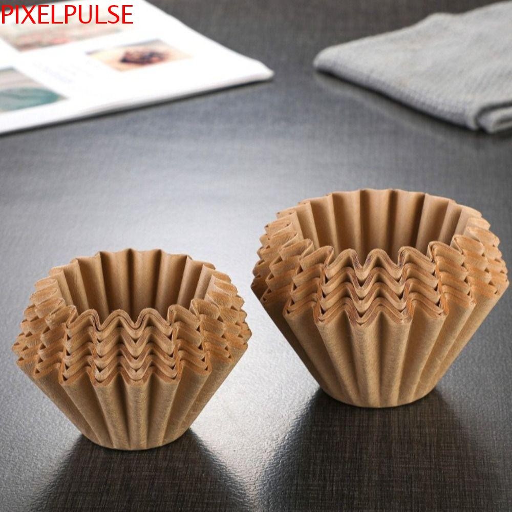 Pixelpulse 50 ชิ้น/กล่องผงกาแฟถุงกรอง,ทิ้งแบบพกพากระดาษกรองกาแฟ, Coffeeware ซักมือริ้วรอยสองด้าน ...
