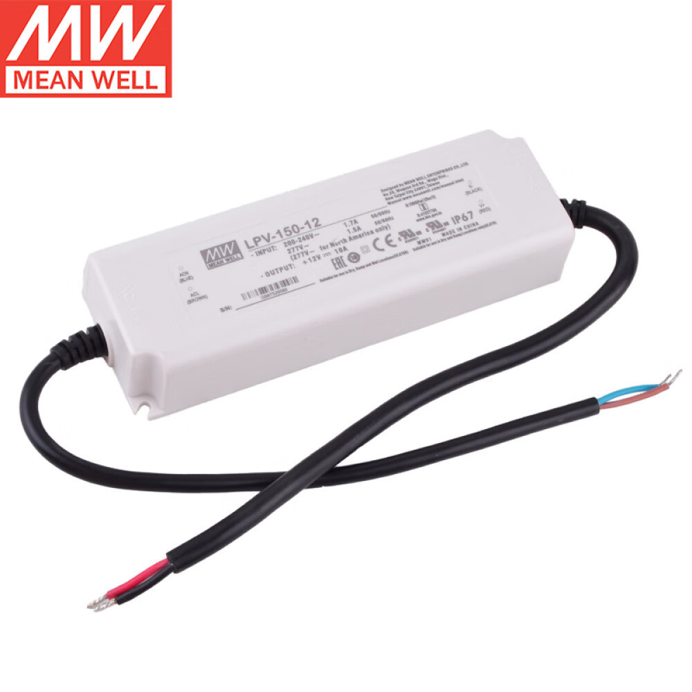 พาวเวอร์ซัพพลาย LPV-150-12 15 24 36 48 LED LPVL-150W สไตล์ไต้หวัน ...