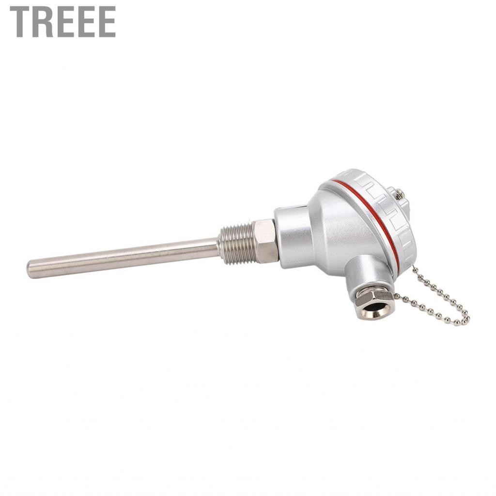Treee PT100 Temperature Sensor Probe PT1/2in Thread 0 To 400 ...