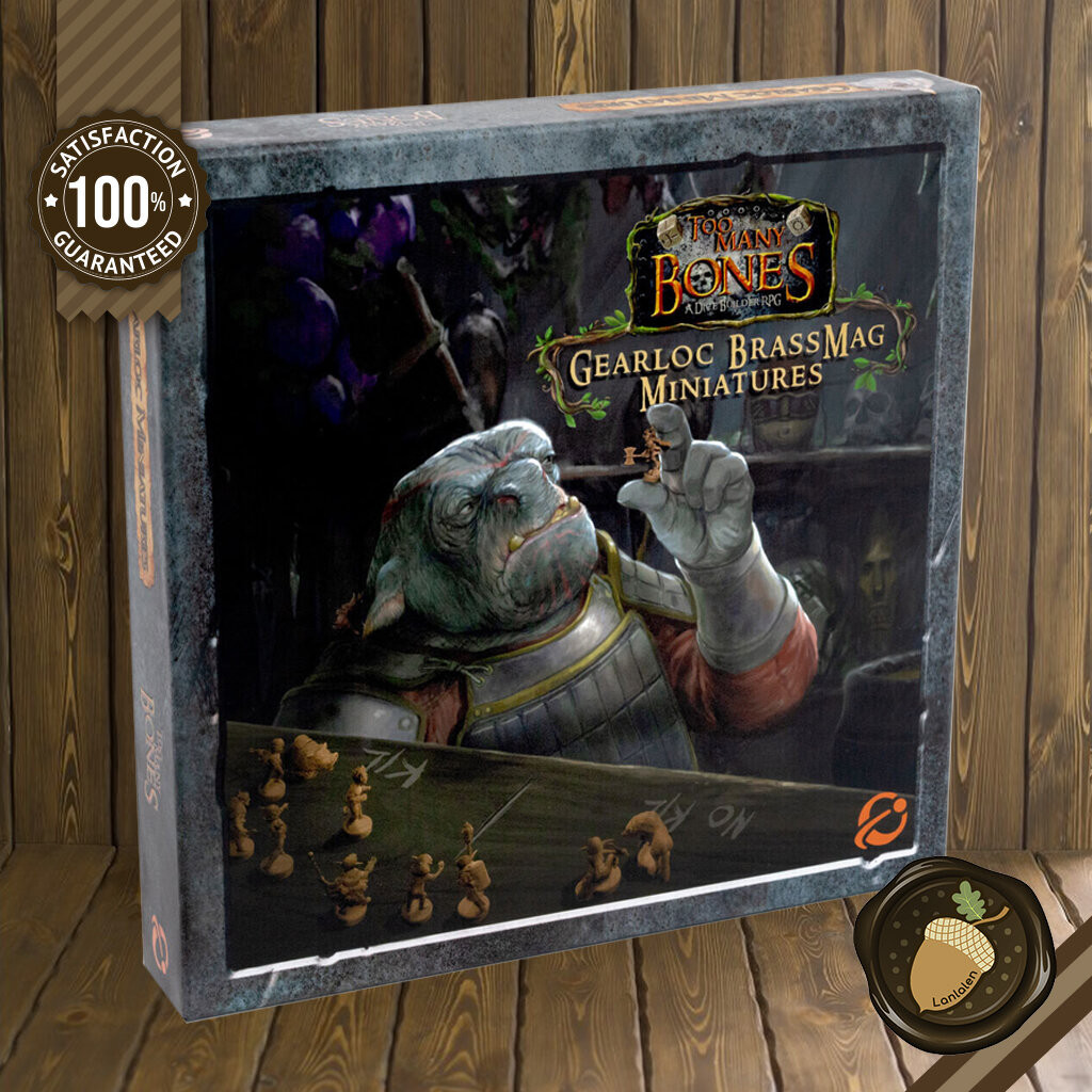 Too Many Bones: Gearloc BrassMag Board Game ส่วนเสริม บอร์ดเกม | Shopee ...