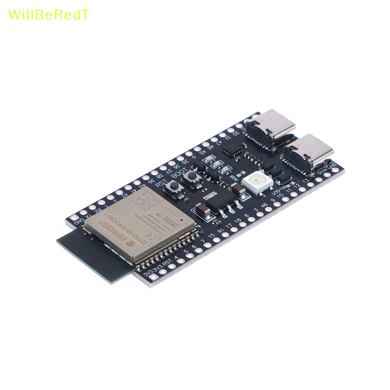 [WillBeRedT] บอร์ดโมดูลไร้สาย ESP32-S3-N16R8 WiFi BLE 5.0 ESP32S3 ESP32-S3-WROOM-1 สําหรับ ...