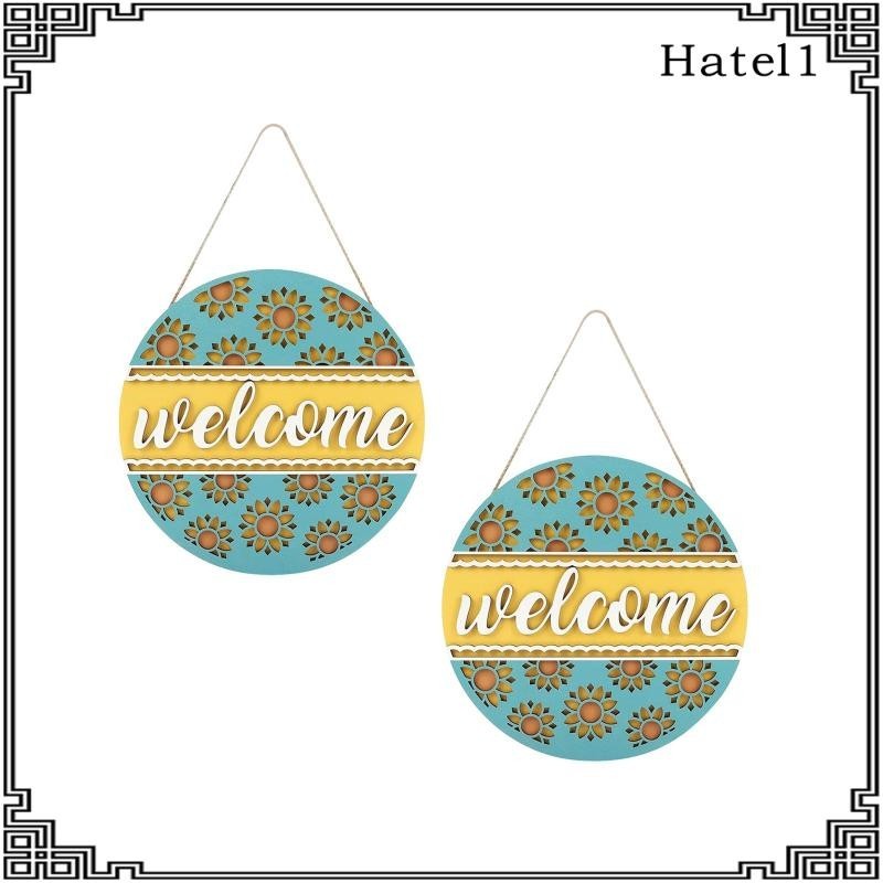 [Hatel] แผ่นป้าย Welcome สําหรับติดประตูทางเข้า | Shopee Thailand