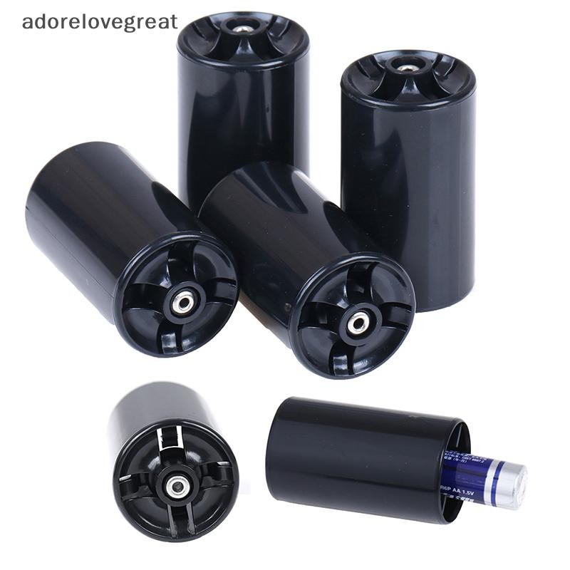 Alt 4PCS AA to D ประเภทเซลล์แบตเตอรี่อะแดปเตอร์แปลงแบตเตอรี่กรณี ...