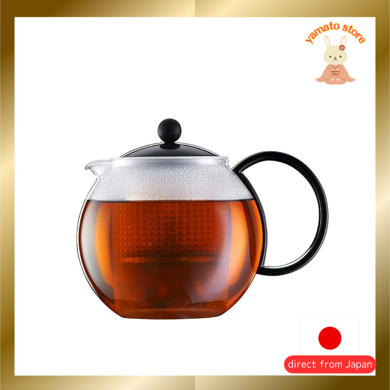 BODUM ASSAM Tea Maker - Versatile Glass Teapot with Plastic Filter for ...