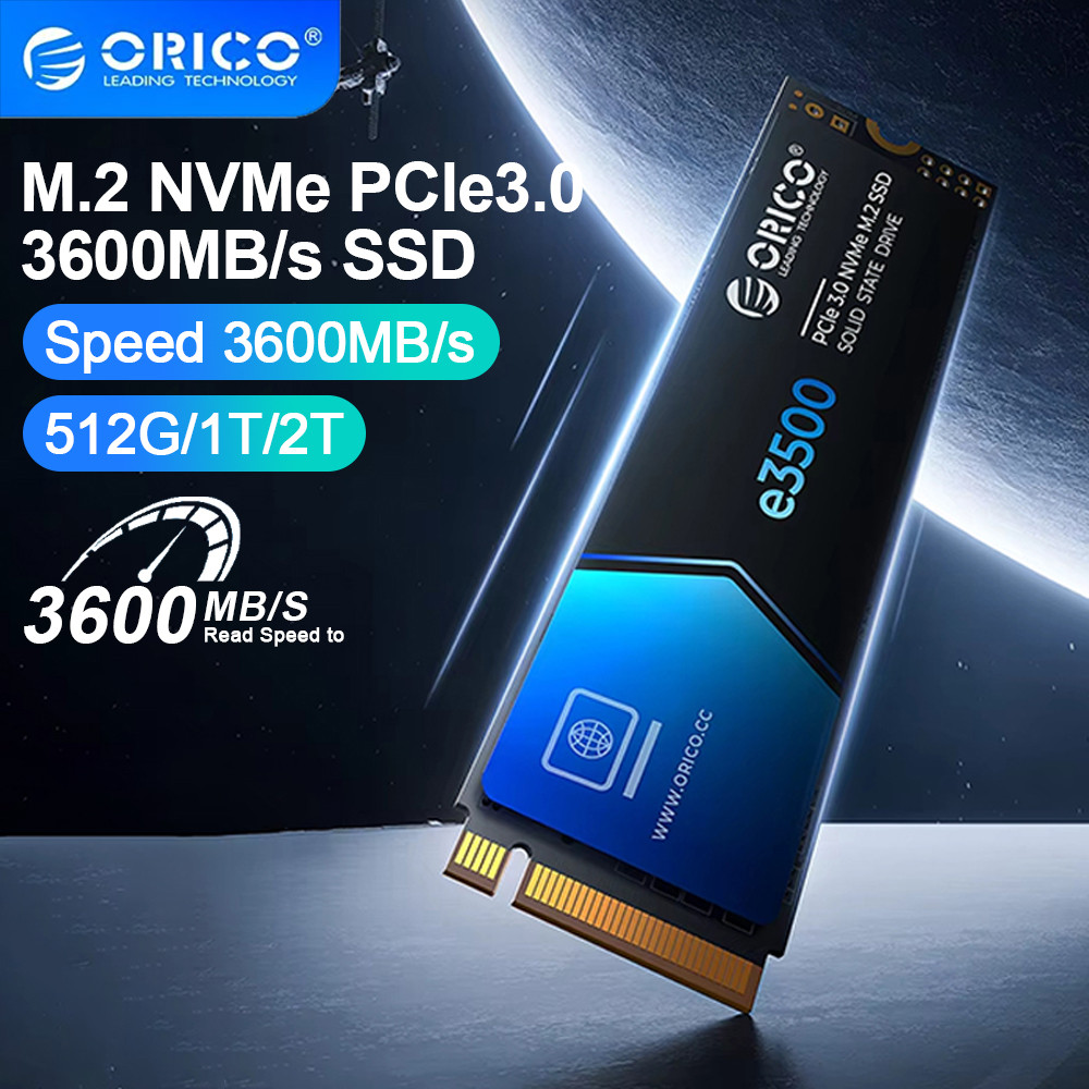 Orico 2TB 1TB SSD M.2 2280 NVMe SSD PCIe Gen3x4 3500MB/S NVMe Solid State Drive สําหรับ Steam ...