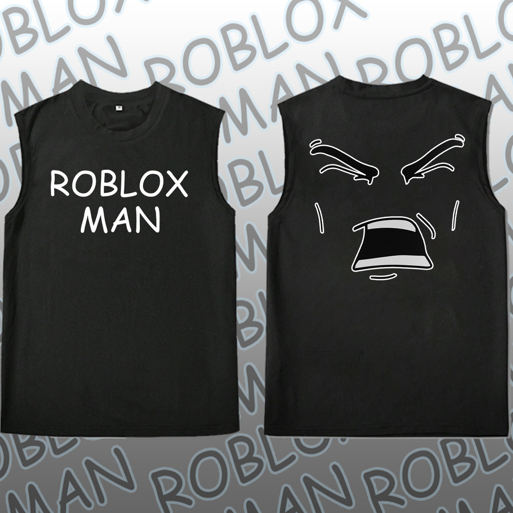 【พร้อมส่ง】Roblox Man เสื้อกั๊กผ้าฝ้ายแบบสวมหัวสำหรับผู้ชายช่วงฤดูร้อน ...