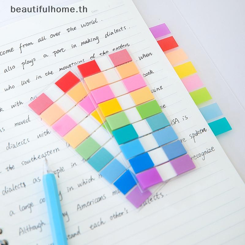 # อุปกรณ์การเรียน # 180 แผ่นป้ายเรืองแสง Memo Pad Index Mark สติกเกอร์ ...