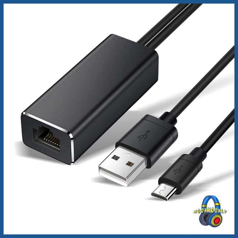 Moon USB 2 0+USB 5pin เป็นอะแดปเตอร์อีเธอร์เน็ต USB เป็น RJ45 รองรับอ ...