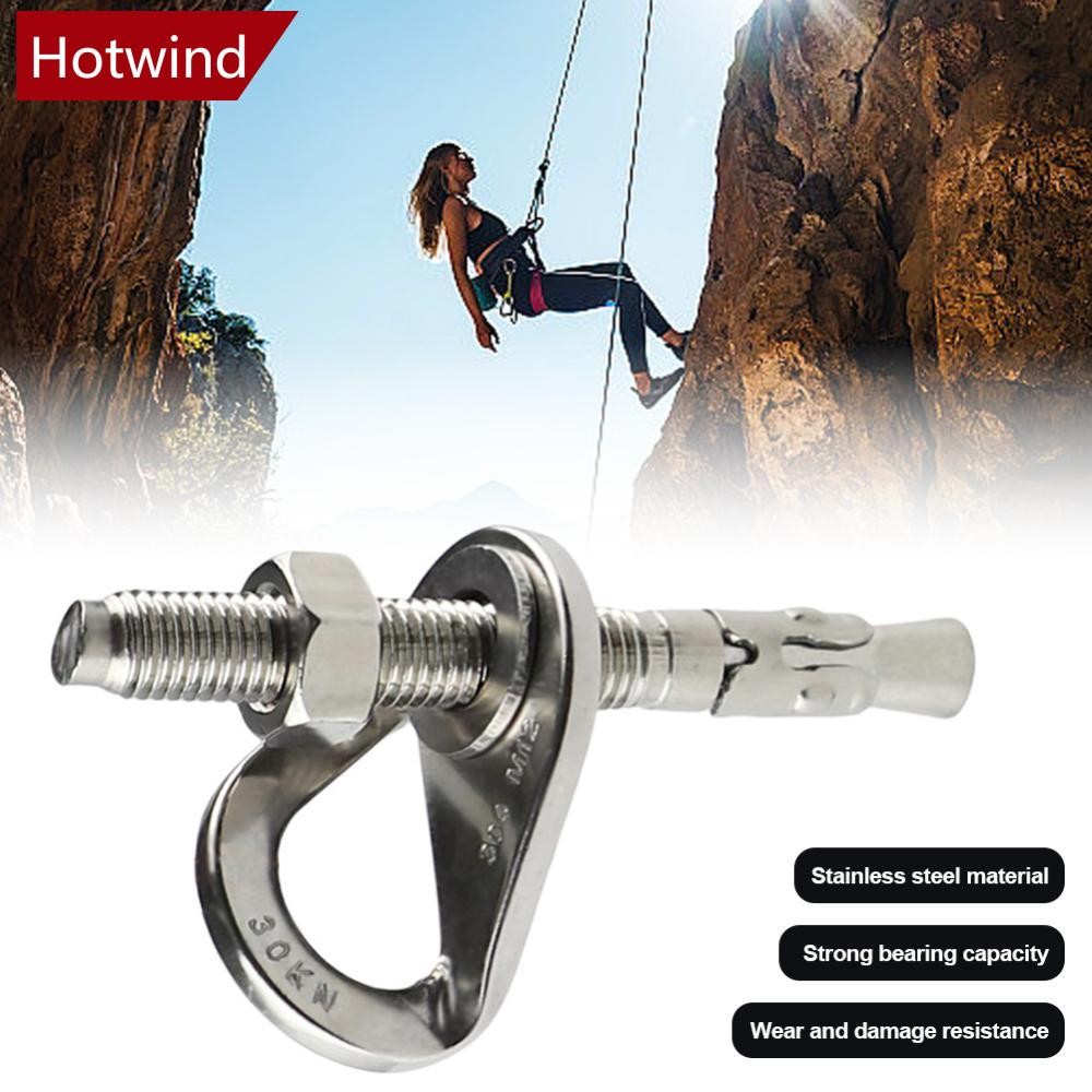HTT 304 สแตนเลส Rock Climb Anchor Point 25 30 35KN Piton Nut Anchor ...