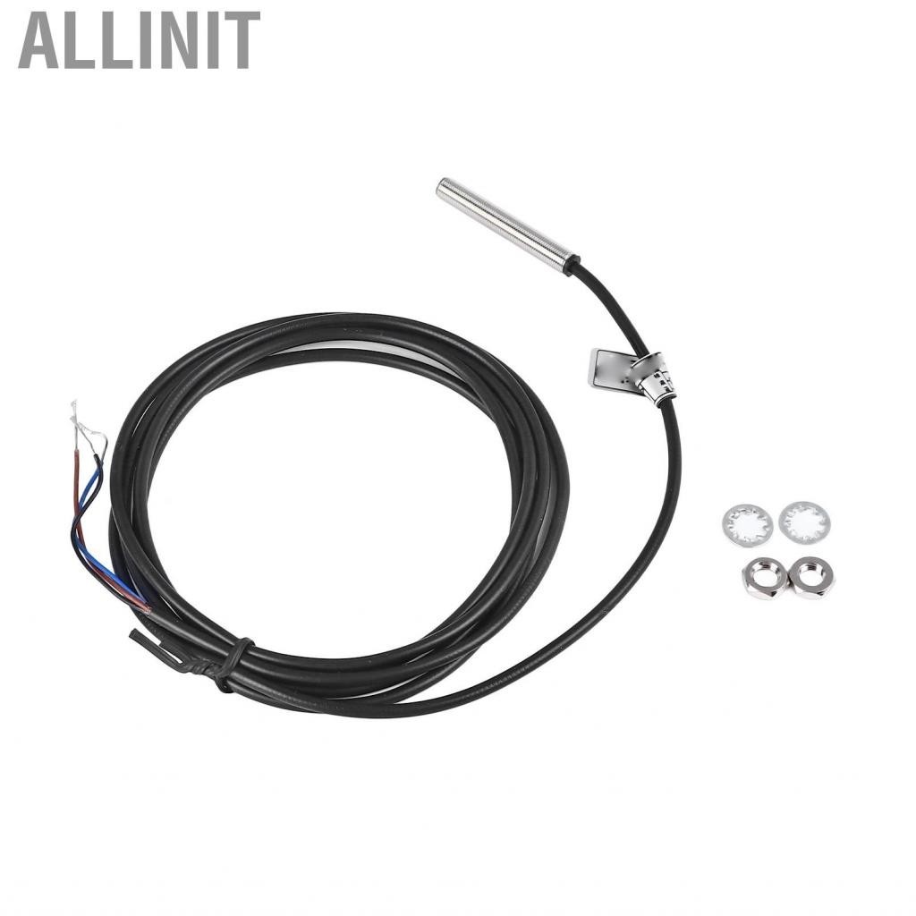 Allinit Inductive Proximity Sensor Switch PNP DC6-36V Plated Brass ...