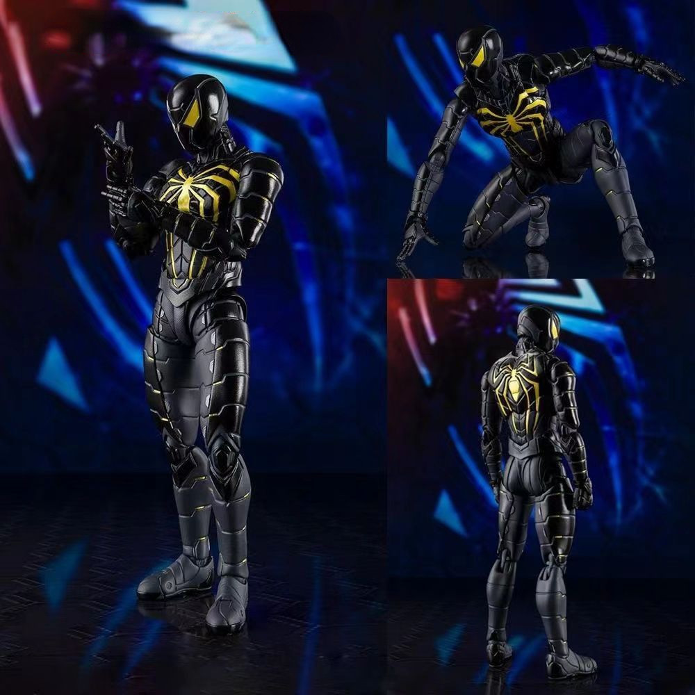Shf Spider man อุปกรณ์ต่อพ่วง Anti-octopus ชุด Spider-man รูป 15 ซม. ...