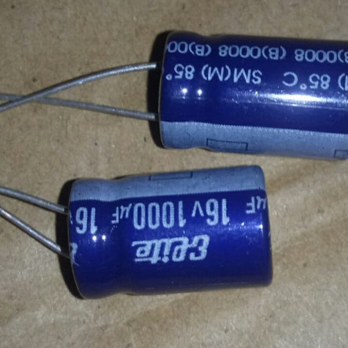 Elco 1000uF/16V 1000uF 16V -GN24 (10 ชิ้น) | Shopee Thailand