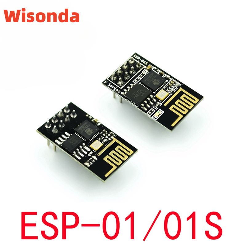 โมดูลรับส่งสัญญาณไร้สาย ESP-01 ESP-01S ESP8266 serial WIFI ESP01 ...