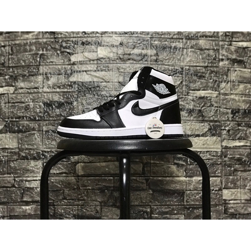 รองเท้า AIR JORDAN 1 HIGH PANDA unisex ลำลอง | Shopee Thailand
