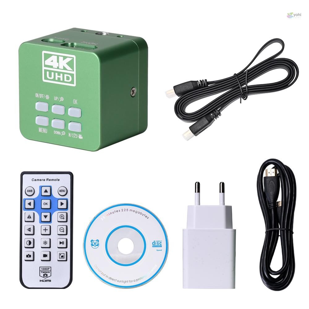 4k Clear Definition 7X กล้องจุลทรรศน์ซูมดิจิตอลกล้องอุตสาหกรรม Lab ตรวจ ...