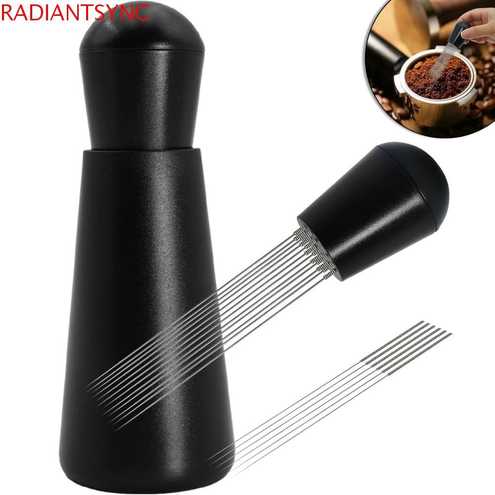 Radiantsync กาแฟ Stirrer เข็ม, สแตนเลสครึ่ง/คลุมทั้งหมด Rack ผงกาแฟจําหน่ายเข็ม, Professional สี ...