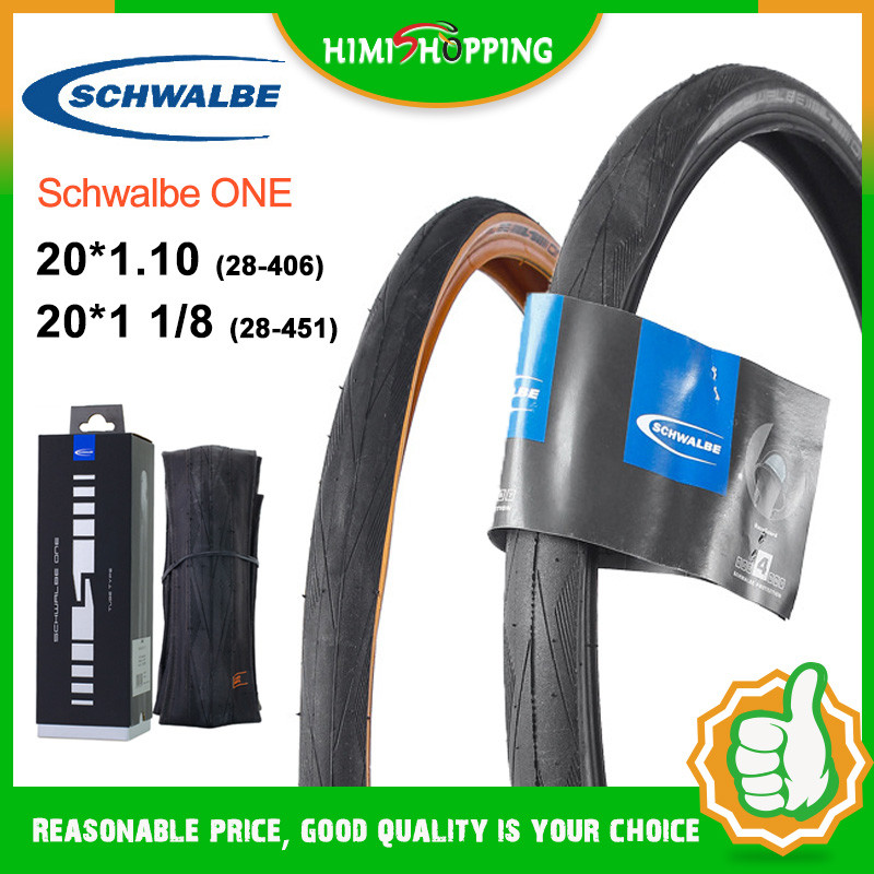 READY Stock1pc Schwalbe ยาง ONE Tyre 20 นิ้วพับและไม่พับยางจักรยาน 20x1.1 (406) 20x1 1/8(451 ...
