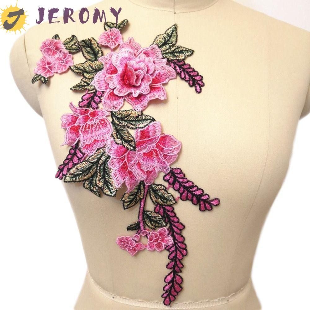 Jeromy Patch Garment Cheongsam 3D Rose Trimmings เย็บปักถักร้อยหรูหราหรูหรา | Shopee Thailand