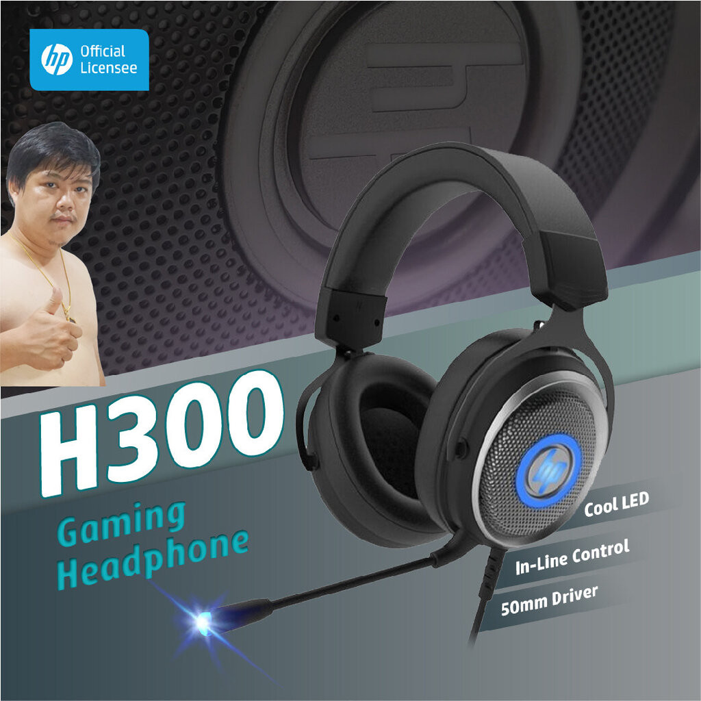 HP เคลียร์สินค้า ประกันเต็ม 2 ปี หูฟังเกมมิ่งรุ่นท็อป H300 USB Virtual ...