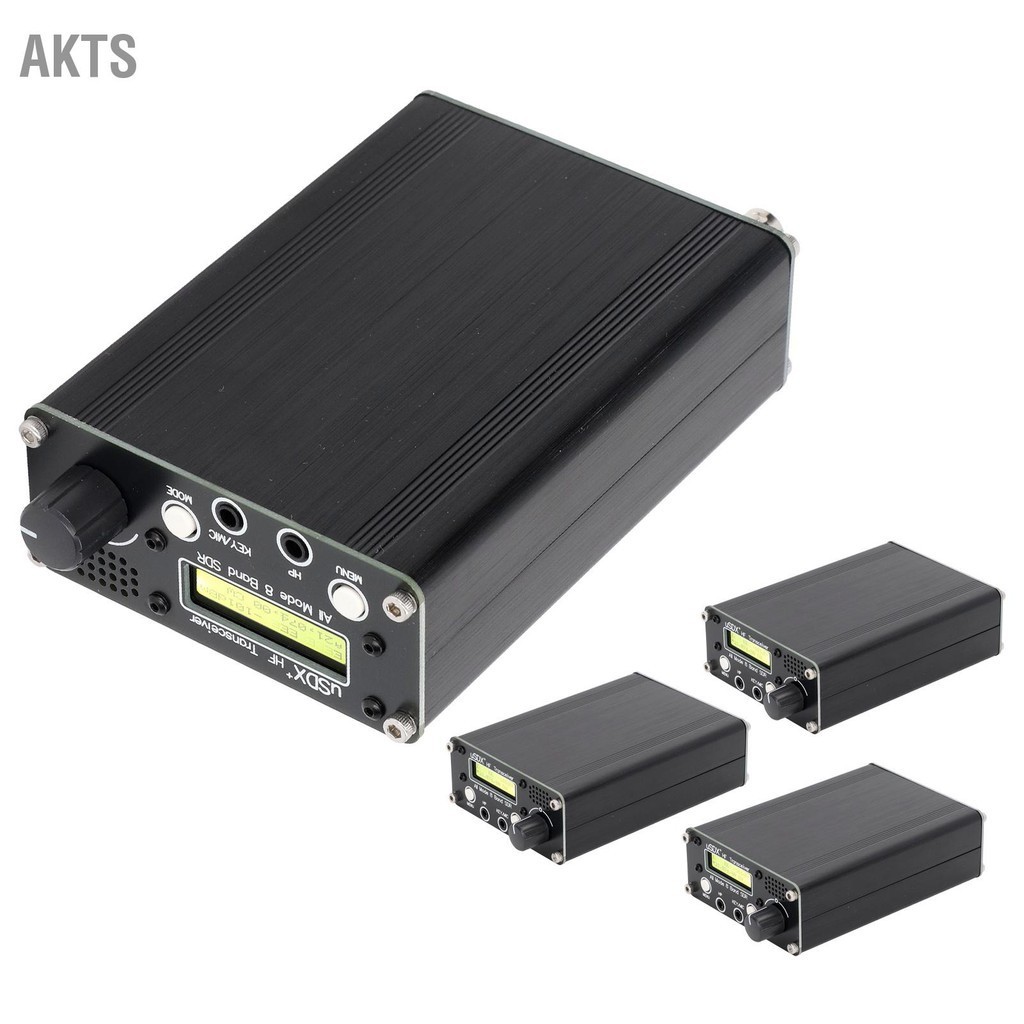 AKTS เครื่องรับส่งสัญญาณวิทยุ 8 แบนด์ LCD SDR Full Mode HF SSB QRP ...