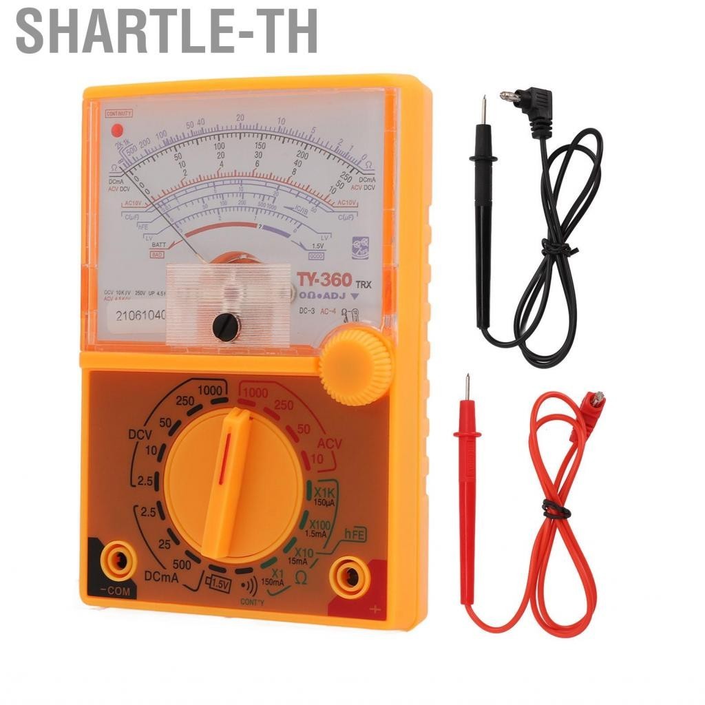 Shartle-th Analog Multimeter High Definition Scale For Industrial Use ...