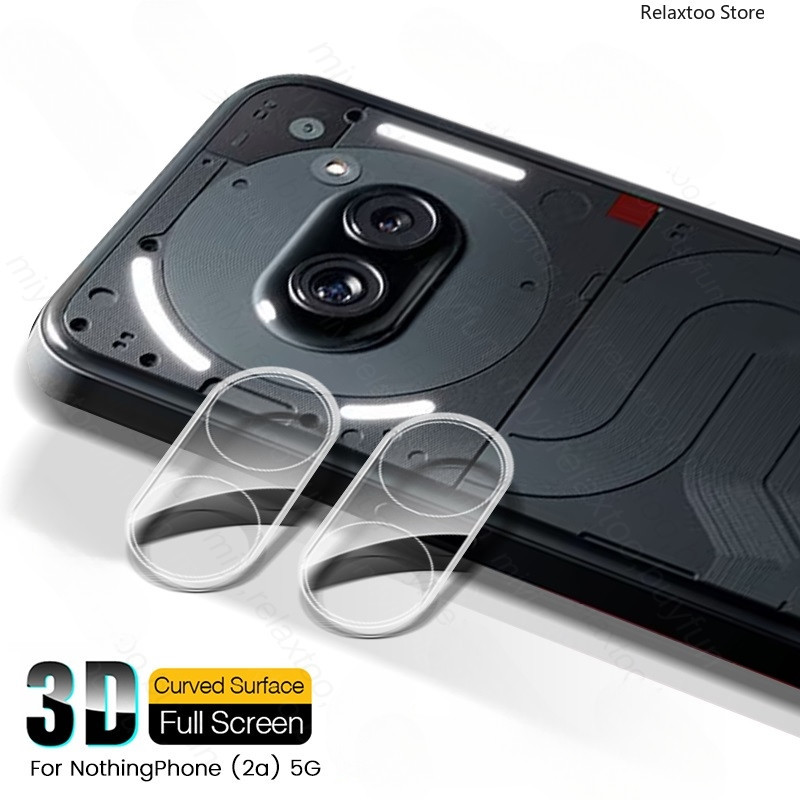NothingPhone(2a) 3D Curved Transparent Camera Screen Protector For ...