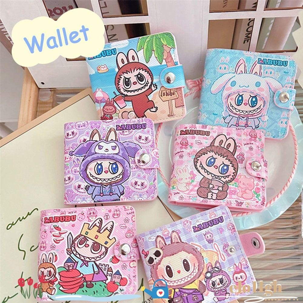 Elo11 Labubu Wallet กระเป๋าใส่เหรียญพกพาความจุขนาดใหญ่ Around Labubu ...