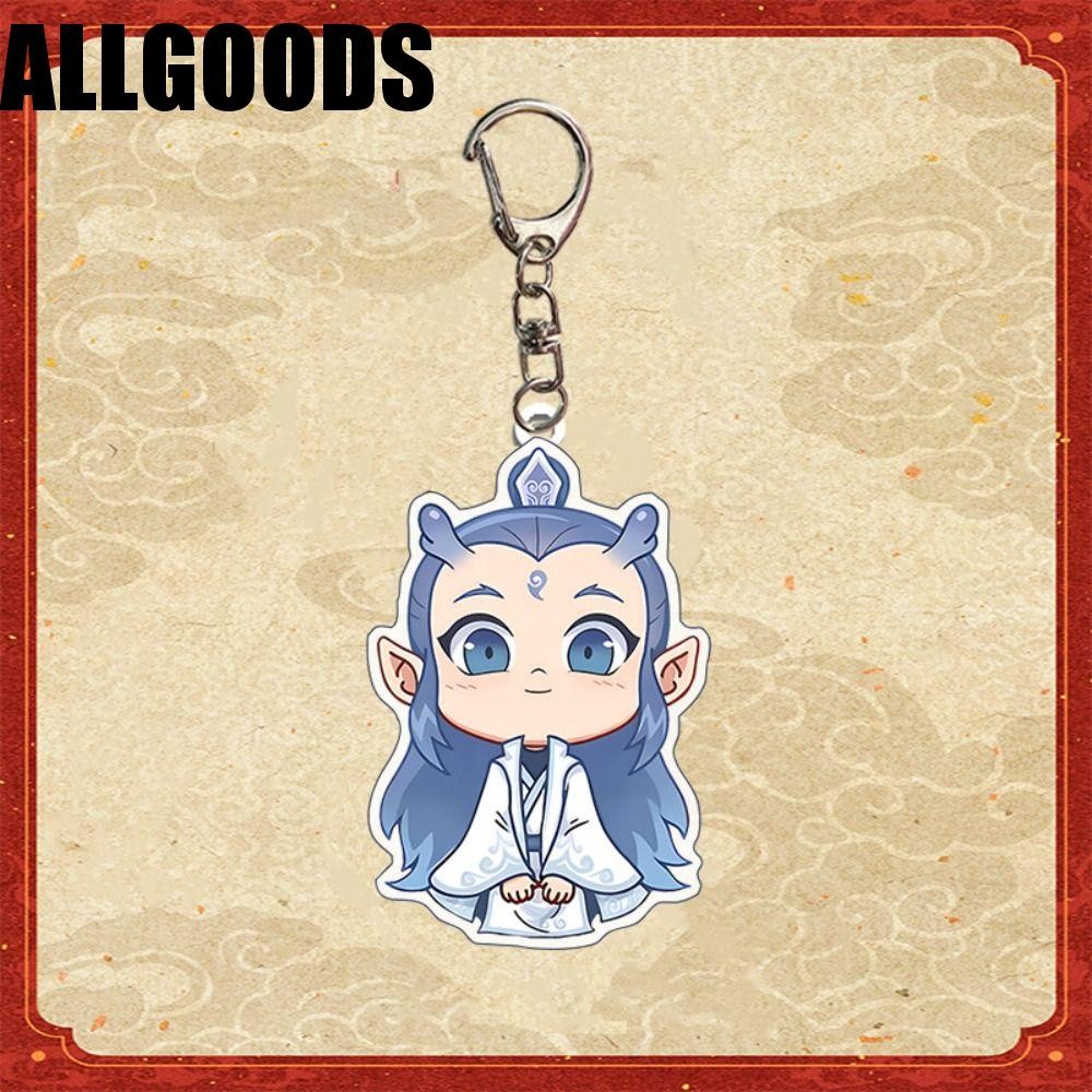 Allgoods Nezha 2 พวงกุญแจรูป,อะคริลิคจีนตํานาน Nezha 2 Key แหวน, Key ...