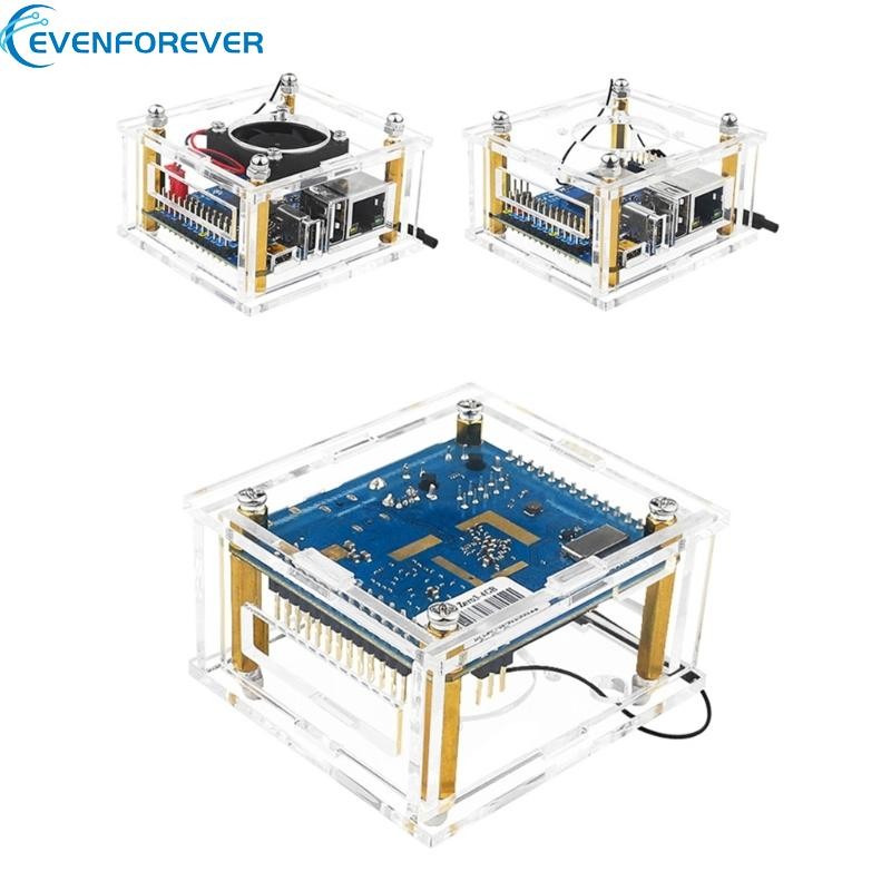 Ev กรณีอะคริลิคที่ทนทานสําหรับสีส้ม Pi 3 Development Board Enclosure ...
