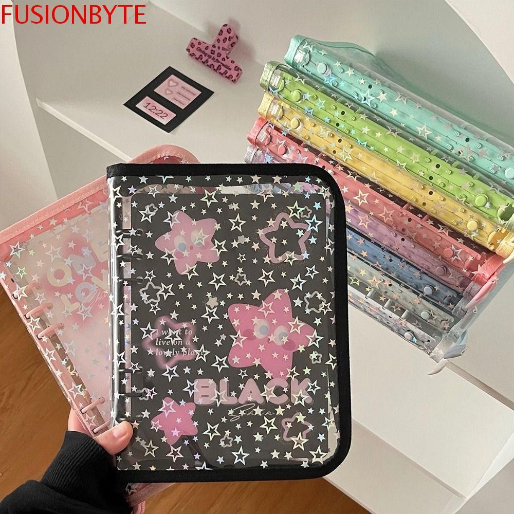 Fusionbyte Binder อัลบั้มภาพ, A5 สไตล์เกาหลี Photocard Holder, Creative Simple น่ารัก PVC Photo ...