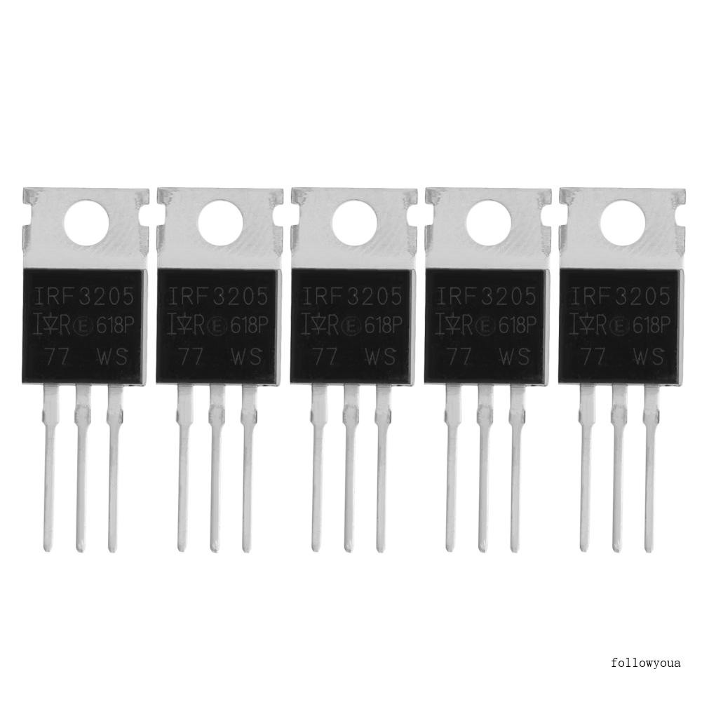 Fol 5 ชิ้น IRF3205 Power ทรานซิสเตอร์ Field Effector IRF3205PBF TO-220 ...
