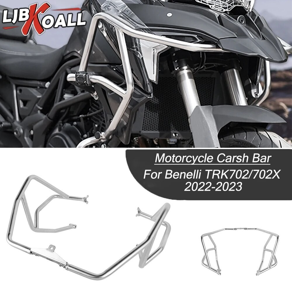 EG TRK702 TRK702X Upper Engine Guard Bumpers Crash Bars Tank Protector For Benelli TRK 702 702X ...