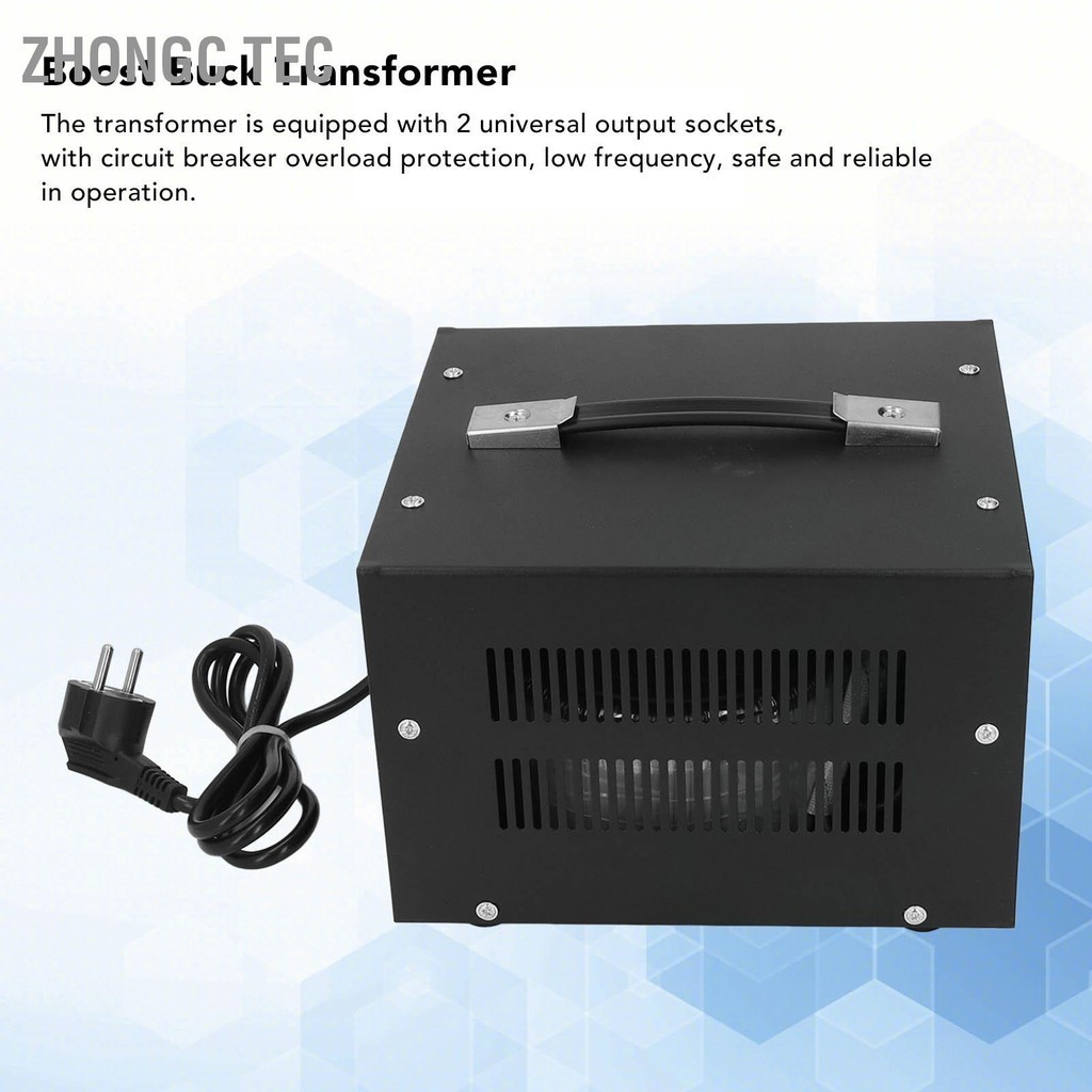 Zhongc Tec 2000W เฟสเดียว Power Transformer Boost Buck ตัวแปลงแรงดัน ...