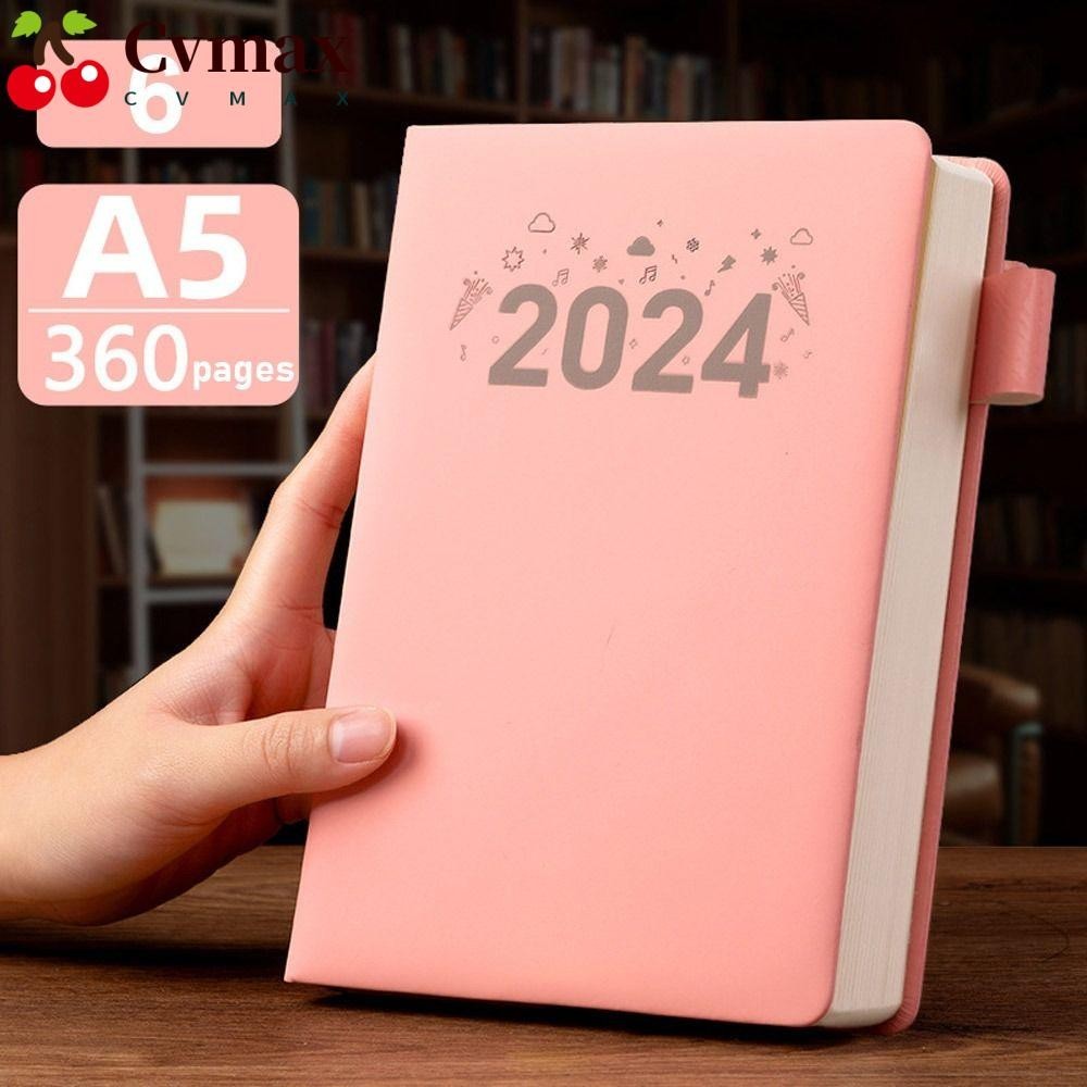 Cvmax สมุดไดอารี่ ปฏิทิน ขนาด A5 ปกแข็ง ปี 2024 | Shopee Thailand