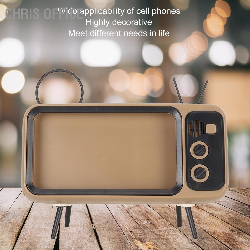 Chris office ทีวีสไตล์ผู้ถือโทรศัพท์ Retro ป้องกันรอยขีดข่วนตกแต่ง ...