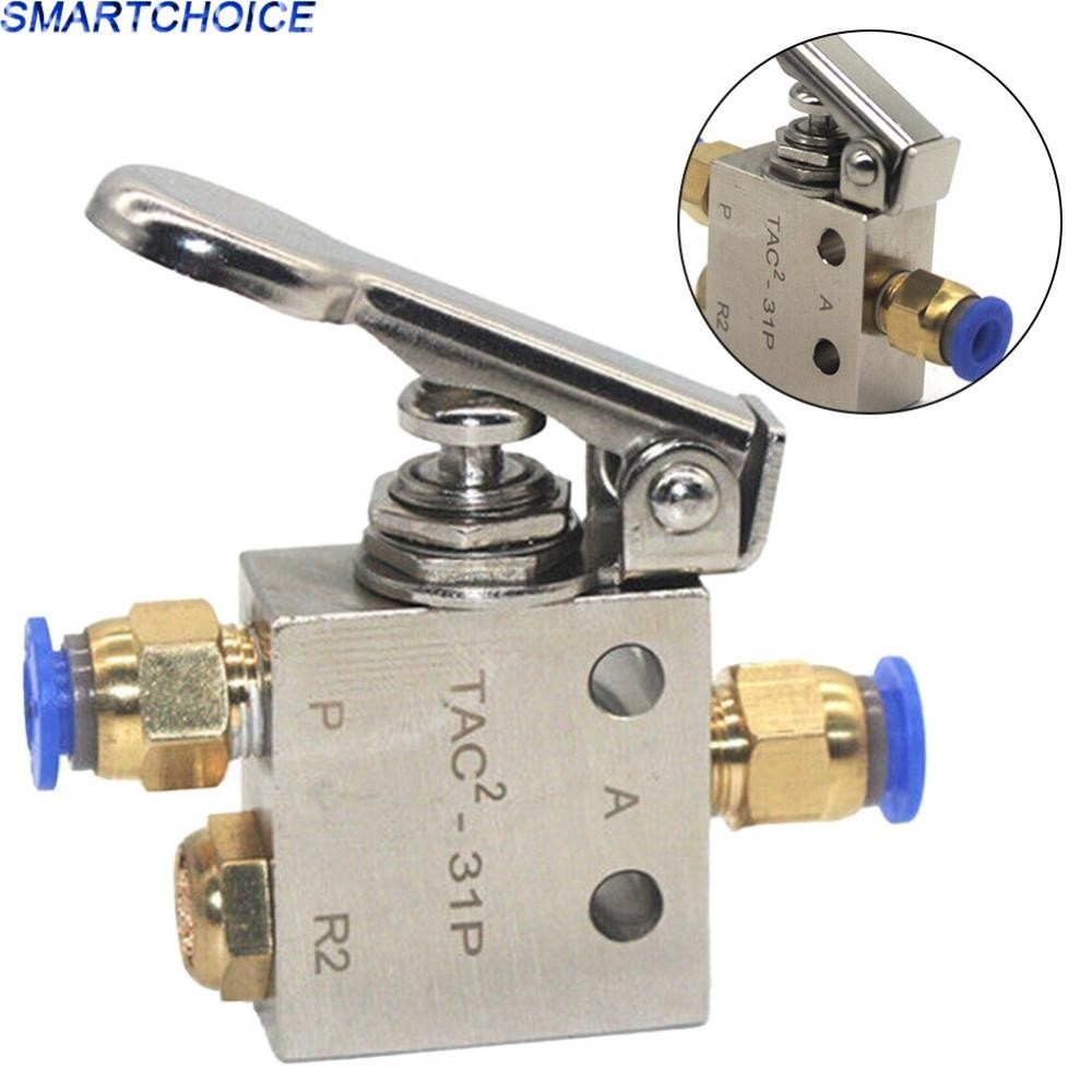 2 Position Mechanical Valve Pneumatic Valve Brass Air Intake Thread TAC2-31P | Shopee Thailand