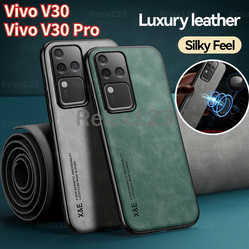 เคสโทรศัพท์หนัง PC ซิลิโคนนิ่ม กันกระแทก หรูหรา สําหรับ VIVO V30 Pro 5G VivoV30Pro V 30 V30 Pro ...