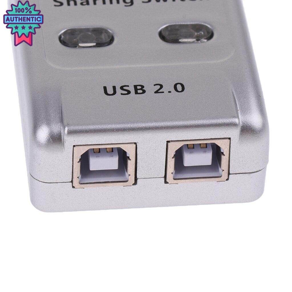 ตัวสลัเครื่องพิมพ์ Printer Switch USB 2.0 Hub Auto Sharing Switch 2 ...