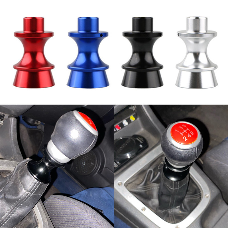 อลูมิเนียมเกียร์ Shift Knob Reverse Lockout Lever Lifter Up สําหรับ ...