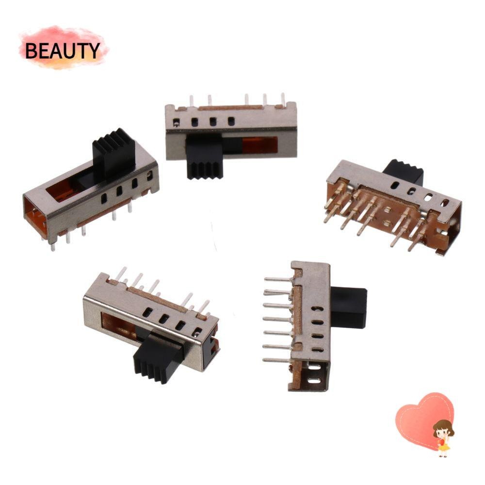 Beauty สวิตช์สไลด์ไมโคร แนวตั้ง 4 ตําแหน่ง 5 มม. 10P 2P4T SS-24E01 5 ชิ้น | Shopee Thailand
