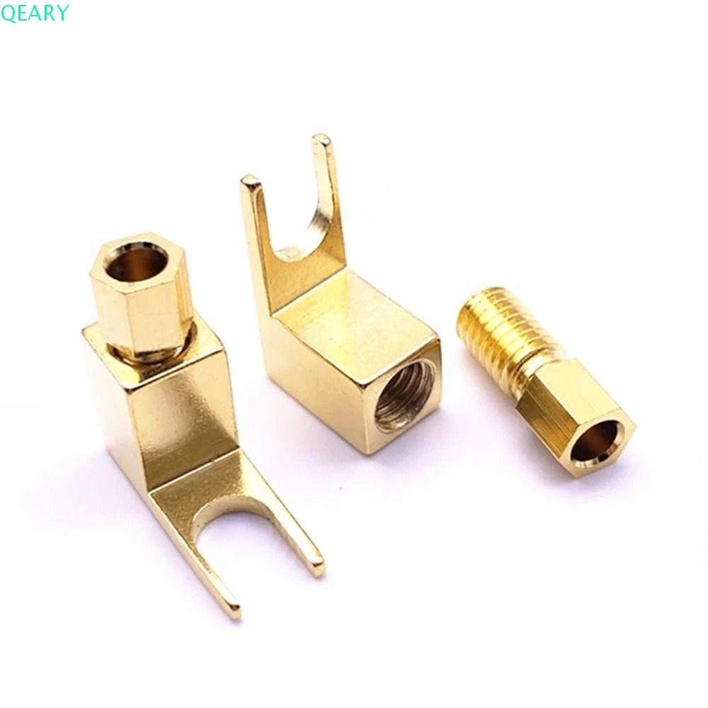 Qeary Banana to Spade Adapte Metal ทนทาน Spade Adapter ปลั๊กกล้วย Y ...