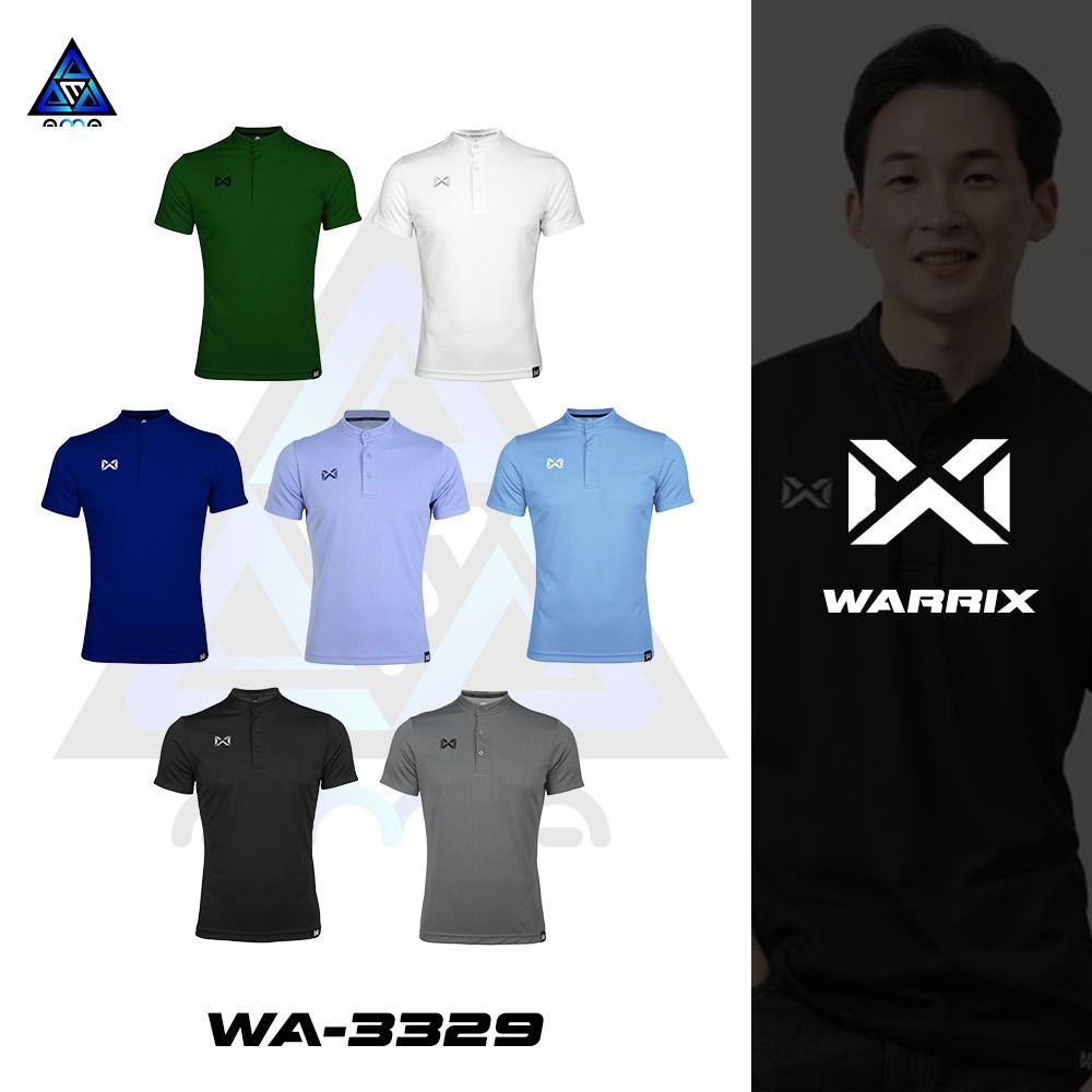 SS WARRIX รุ่น BUBBLE II รหัส WA-3329 วาริกซ์ เสื้อโปโลชายและหญิง ชุด 1 ของแท้100% | Shopee Thailand