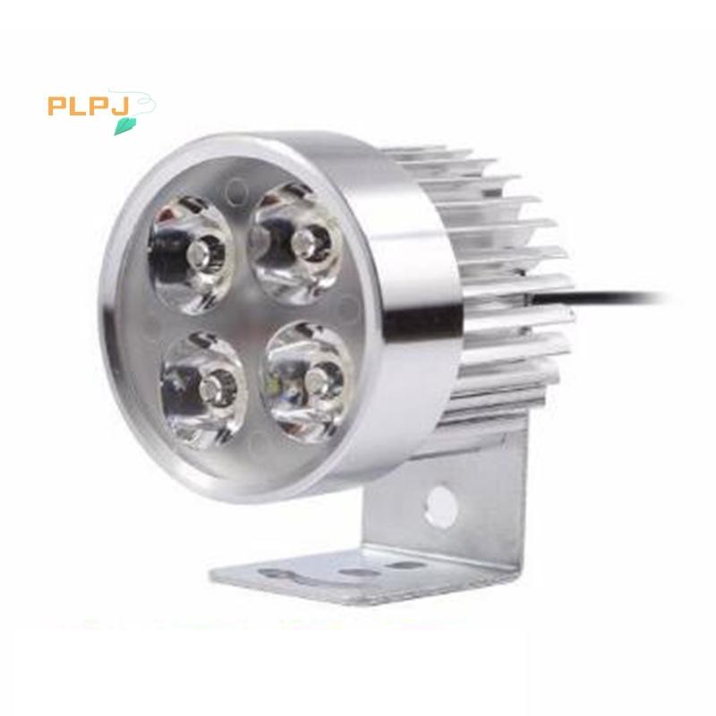 Plpj 4LED ไฟหน้ารถจักรยานยนต์ Spot Light DRL ขับรถไฟตัดหมอกกันน้ํา 12 ...