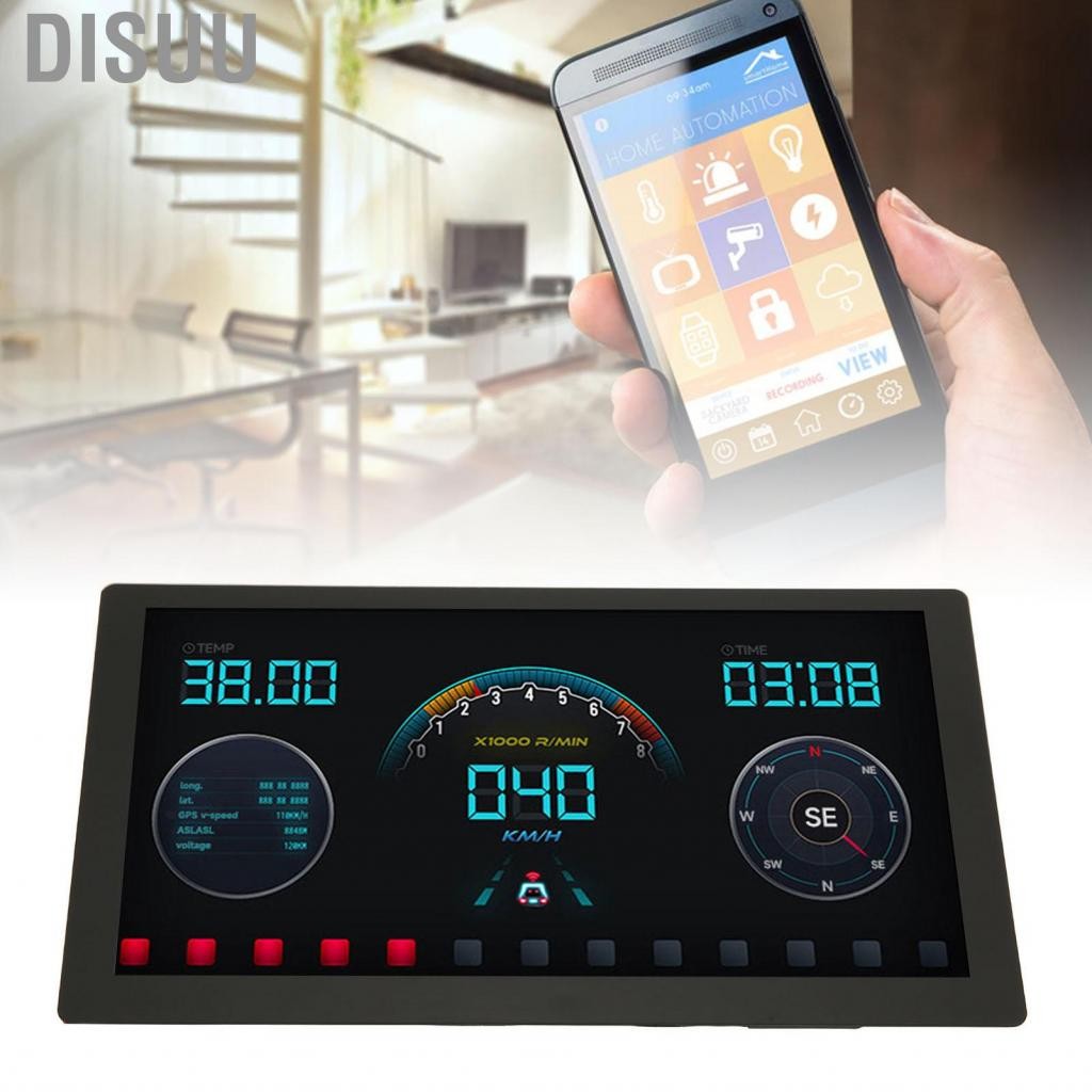 Disuu Zunate Qled Capacitive Touch Display 5 จุดรวม 7 นิ้วสำหรับ Sentry ...