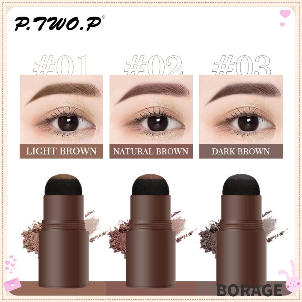 Borag ชุดแสตมป์เขียนคิ้ว ติดทนนาน แปรงปากกาเขียนคิ้ว กันน้ํา | Shopee ...